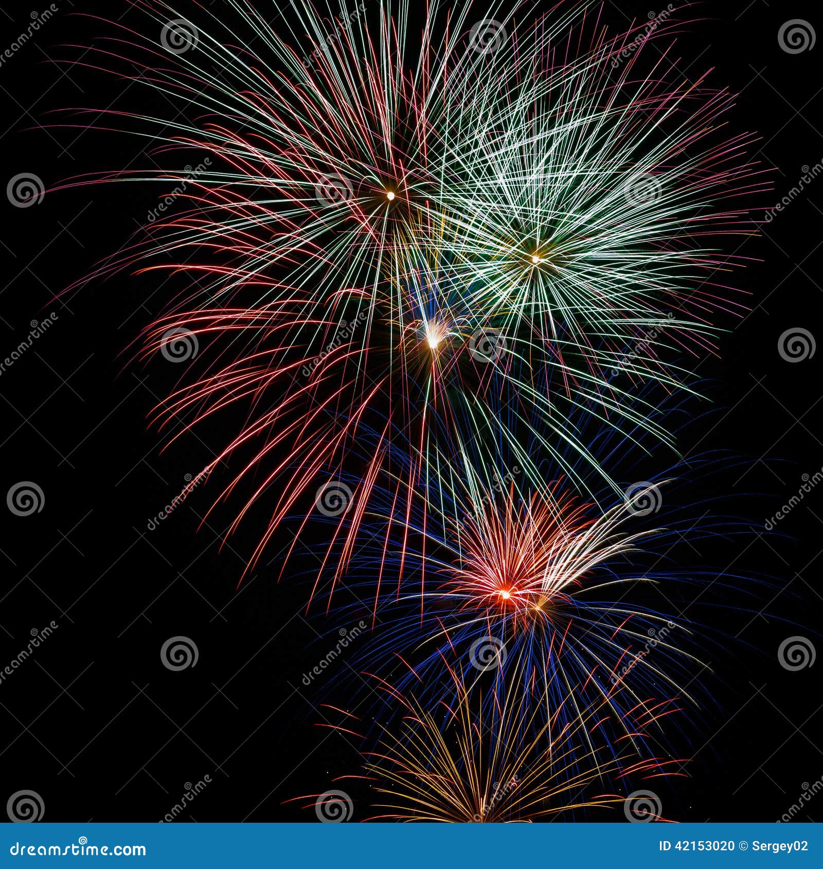 Firework stock photo. Image of holiday, celebration, explosive - 42153020