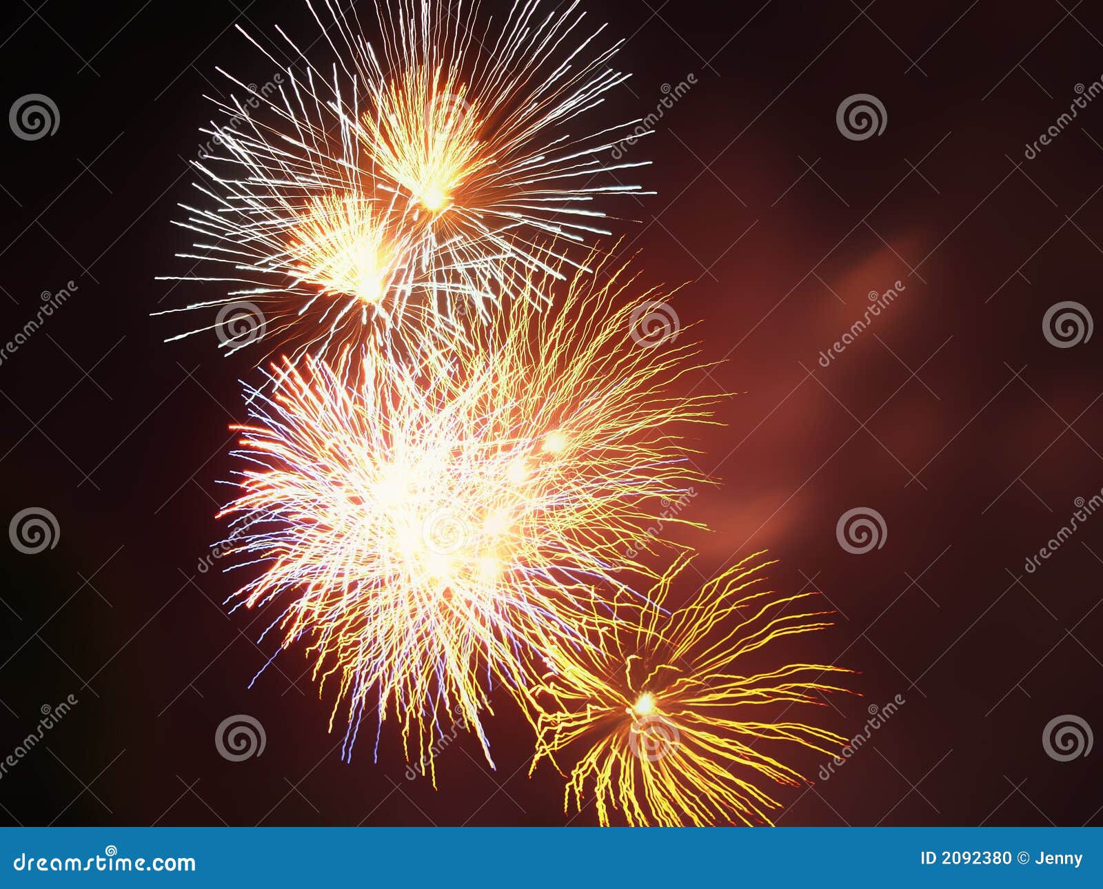 Firework explosion stock photo. Image of colours, boom - 2092380