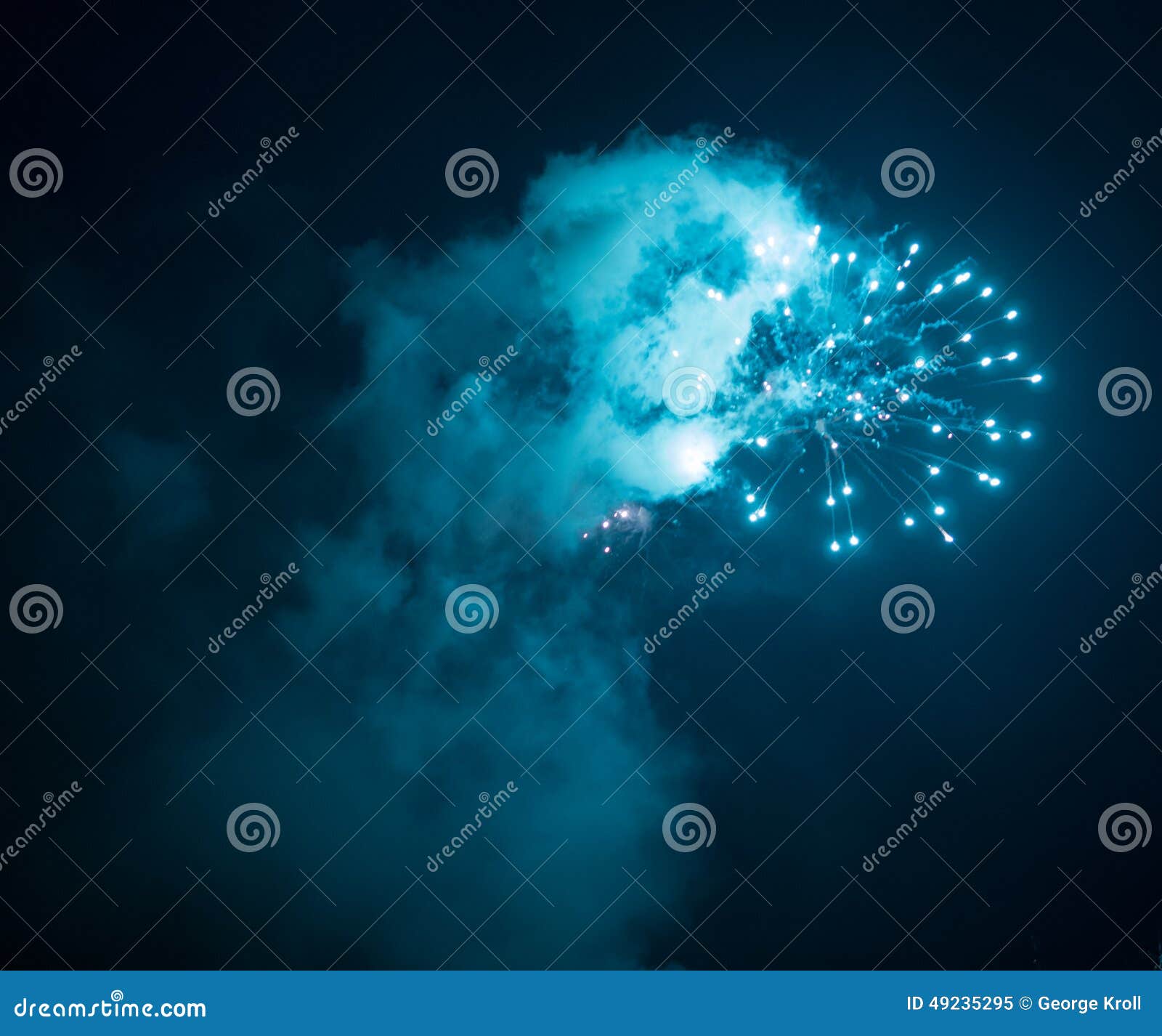 Firework Explosion stock image. Image of works, fire - 49235295
