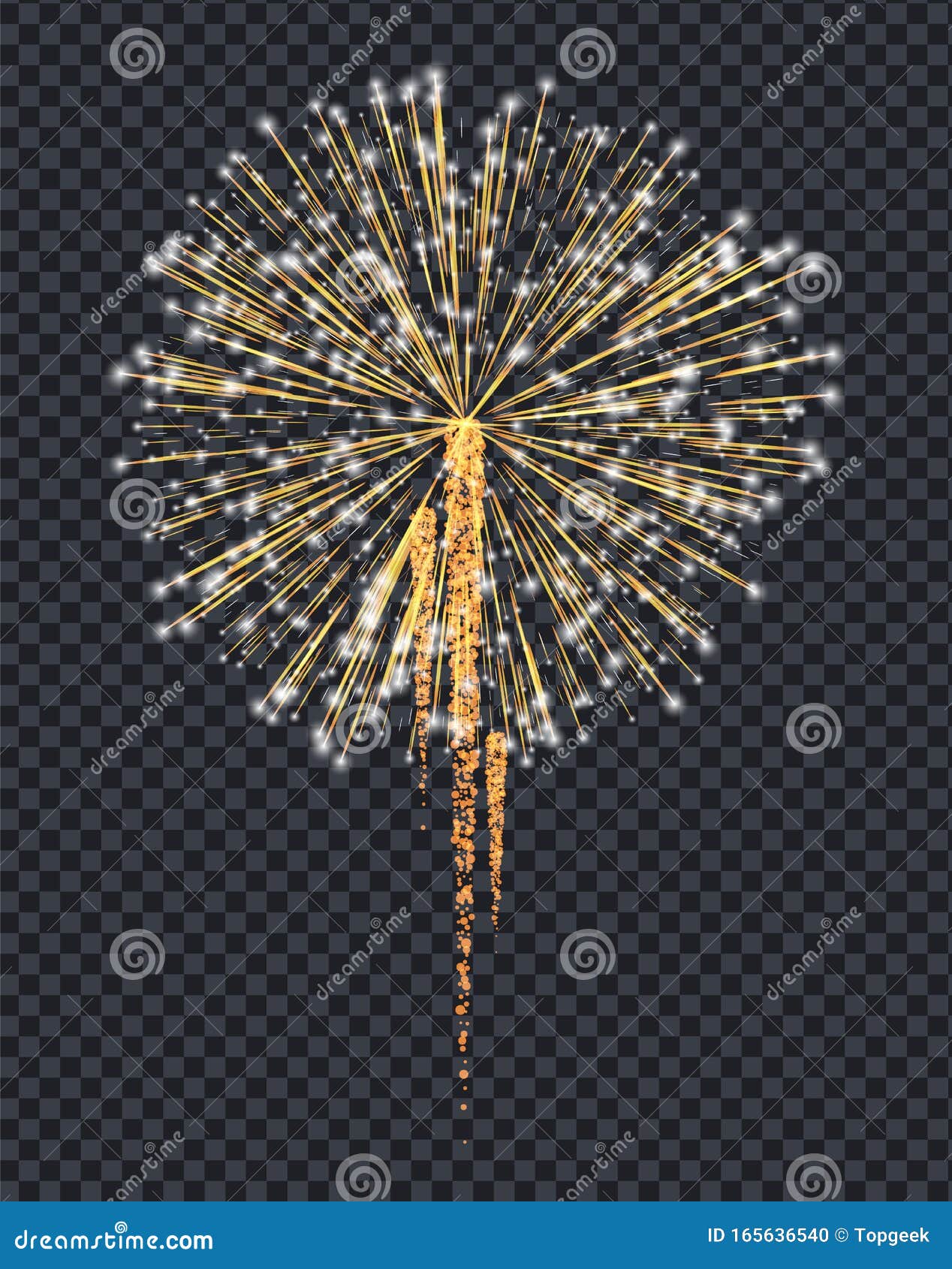 Firework Explosive Burst Flare Decorative Glowing Stock Vector ...