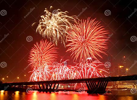 Firework Festival stock image. Image of display, attraction - 1426351