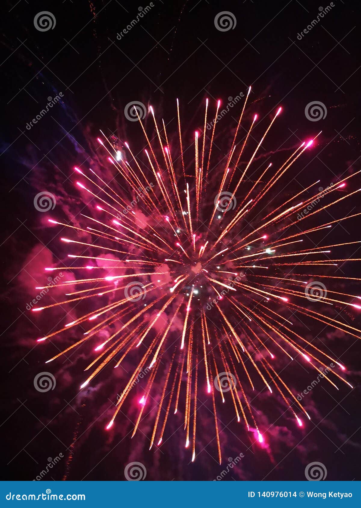 Firework stock photo. Image of chinese, firework, amazing - 140976014