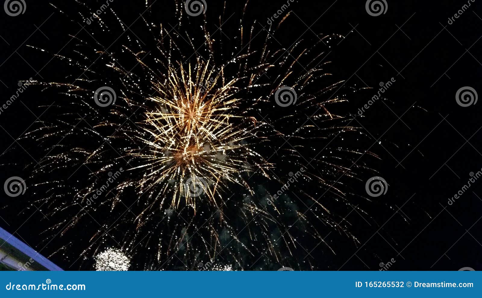 Firework stock photo. Image of night, firework, sparkle - 165265532