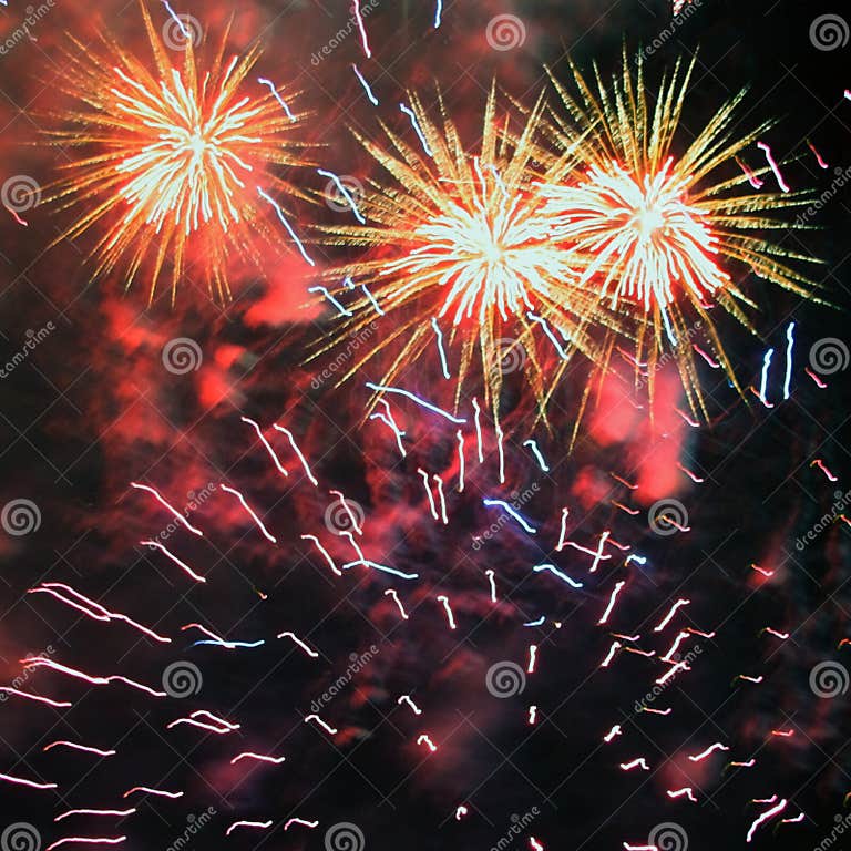 Firework ( Fireworks ) stock photo. Image of colors, event - 41876684