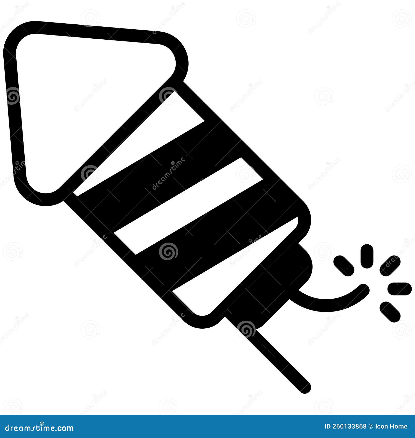 Firework Icon, Christmas and Celebrations. Outline Symbol Collection ...