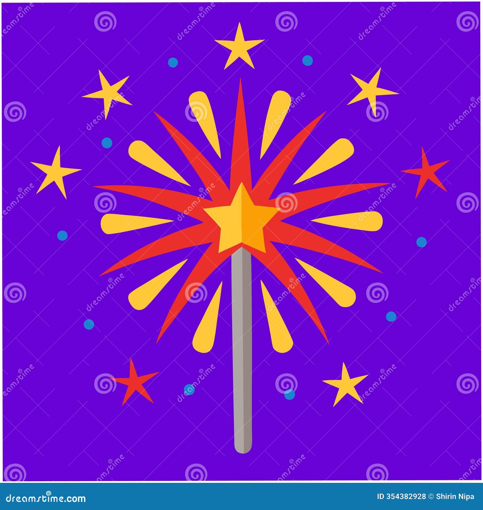Fireworks Holidays Black Icon, Vector Sign On Isolated Background ...