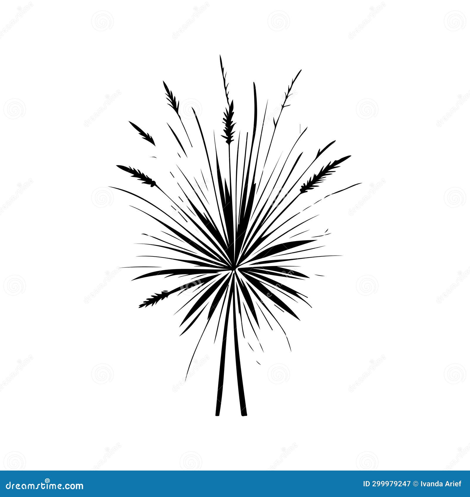 Firework Icon Hand Draw Black Colour Chinese Logo Symbol Perfect Stock ...