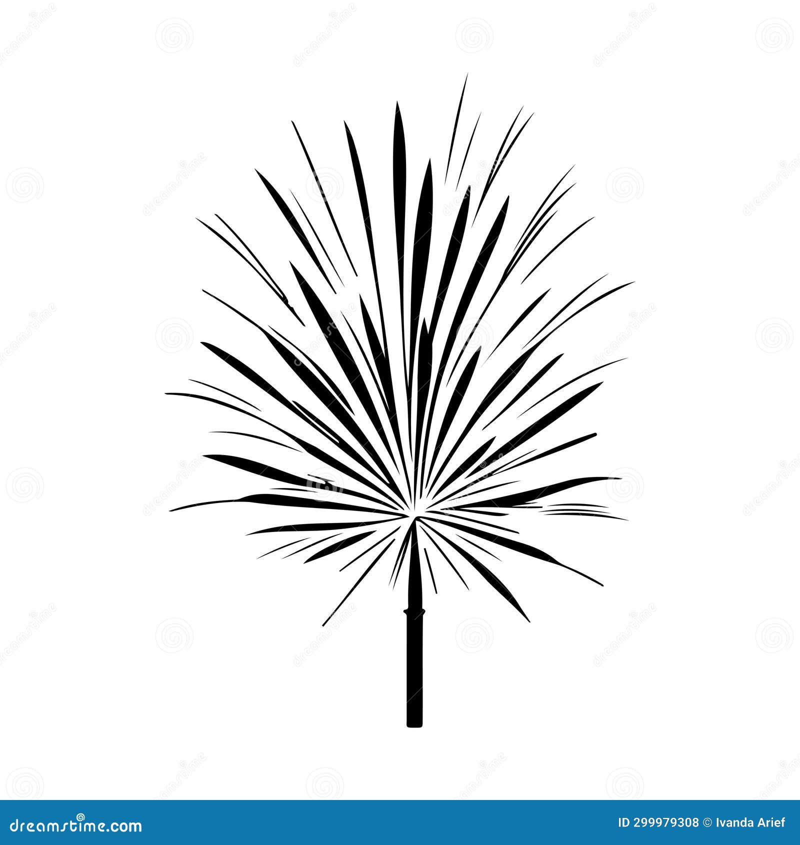Firework Icon Hand Draw Black Colour Chinese Logo Symbol Perfect Stock ...