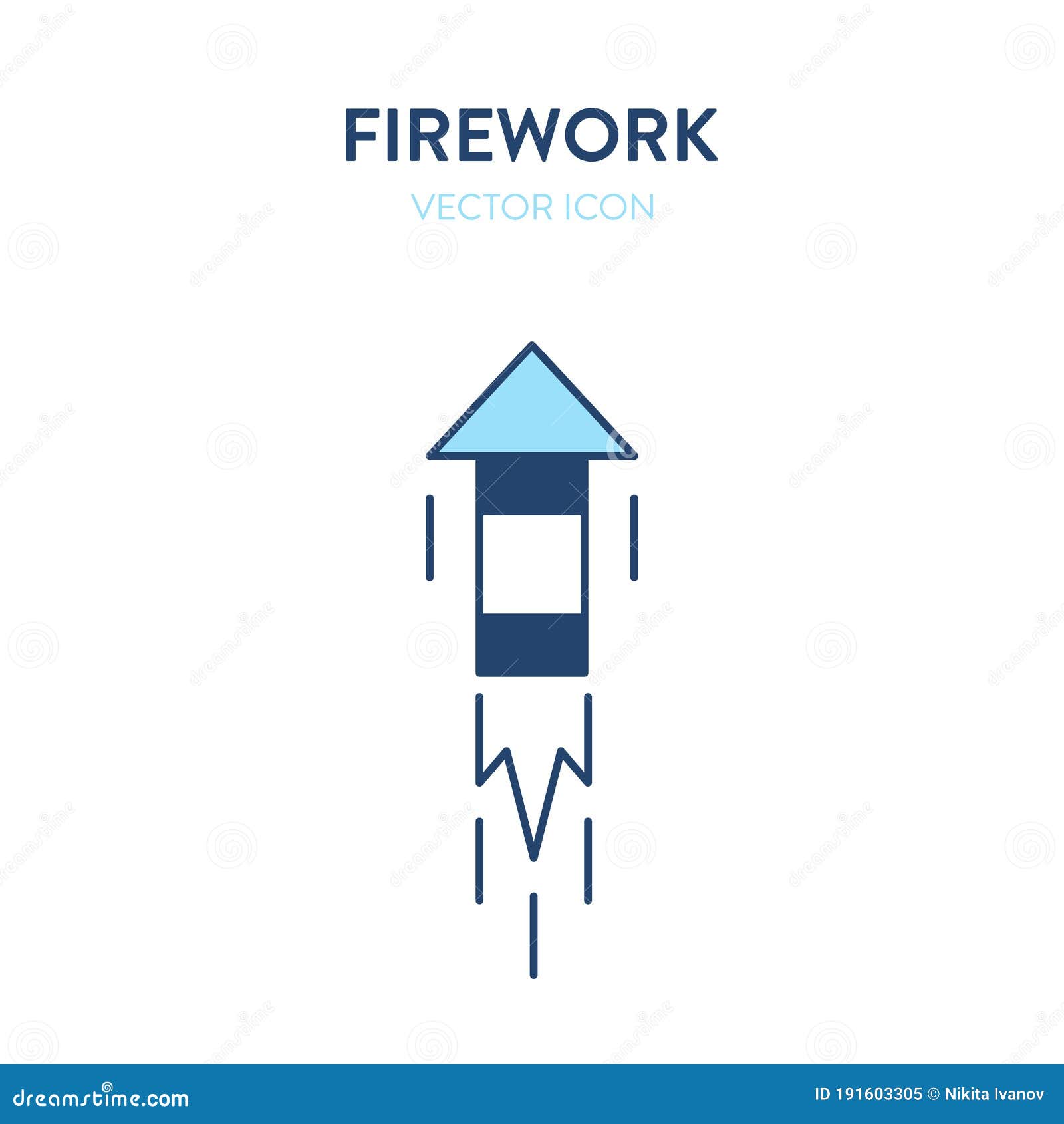 Vector Pyrotechnic Logo Icons. Firework Badge Elements. Line Petard ...