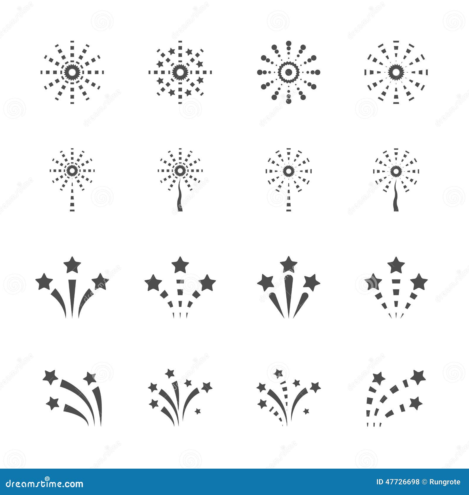 Firework Icon, Simple Style Vector Illustration | CartoonDealer.com ...