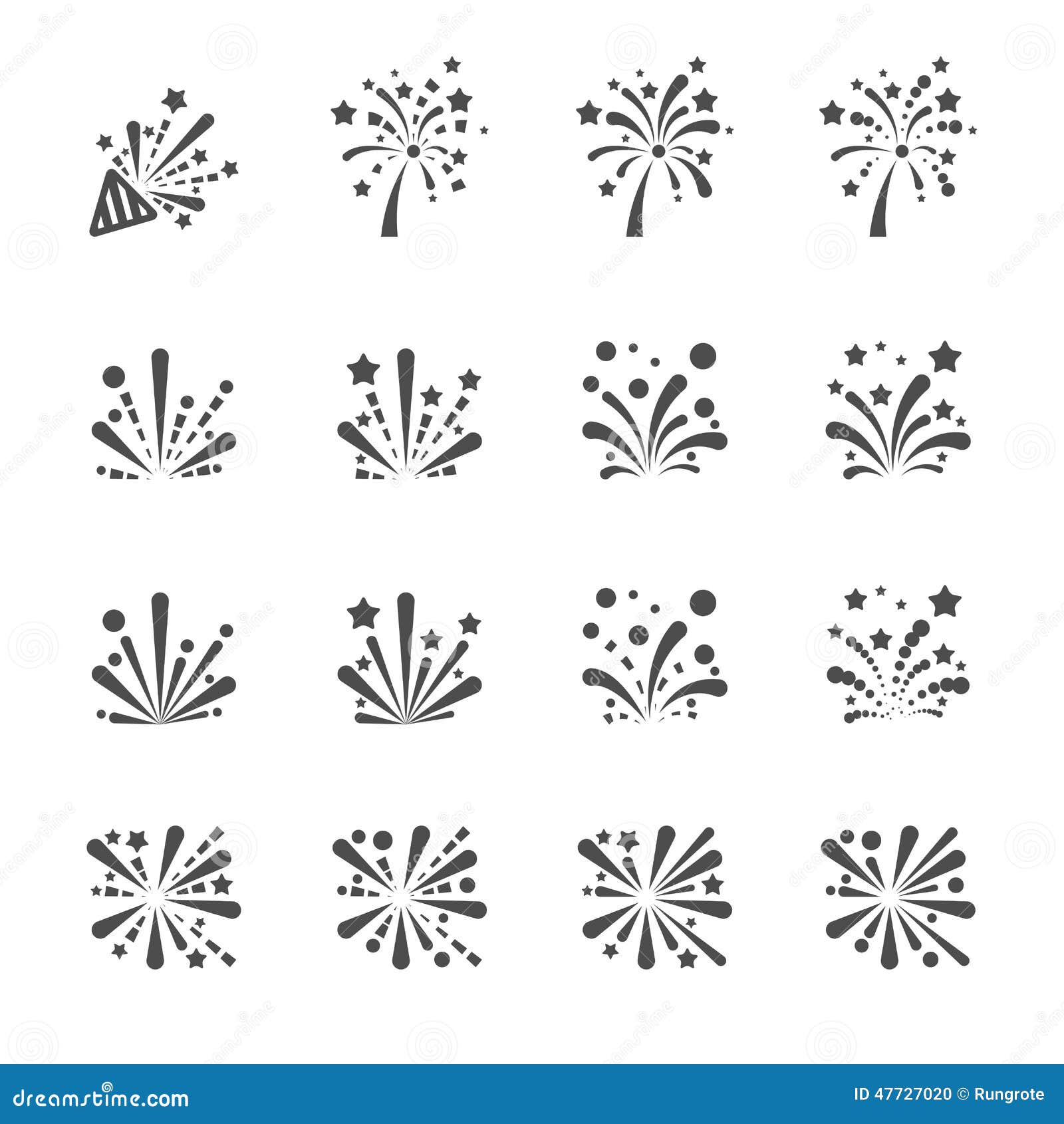 Firework Icon, Simple Style Vector Illustration | CartoonDealer.com ...
