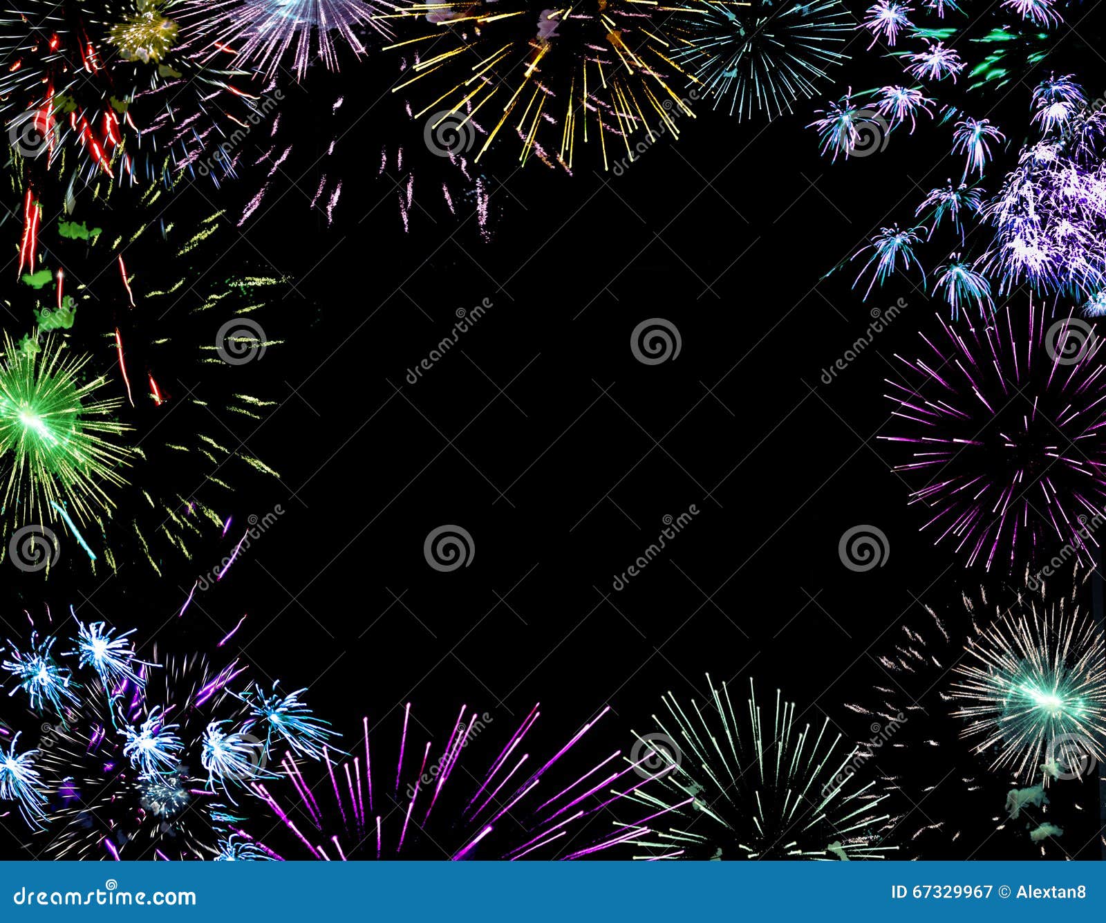 Firework Lights Pyrotechnics Stock Image - Image of lighting ...
