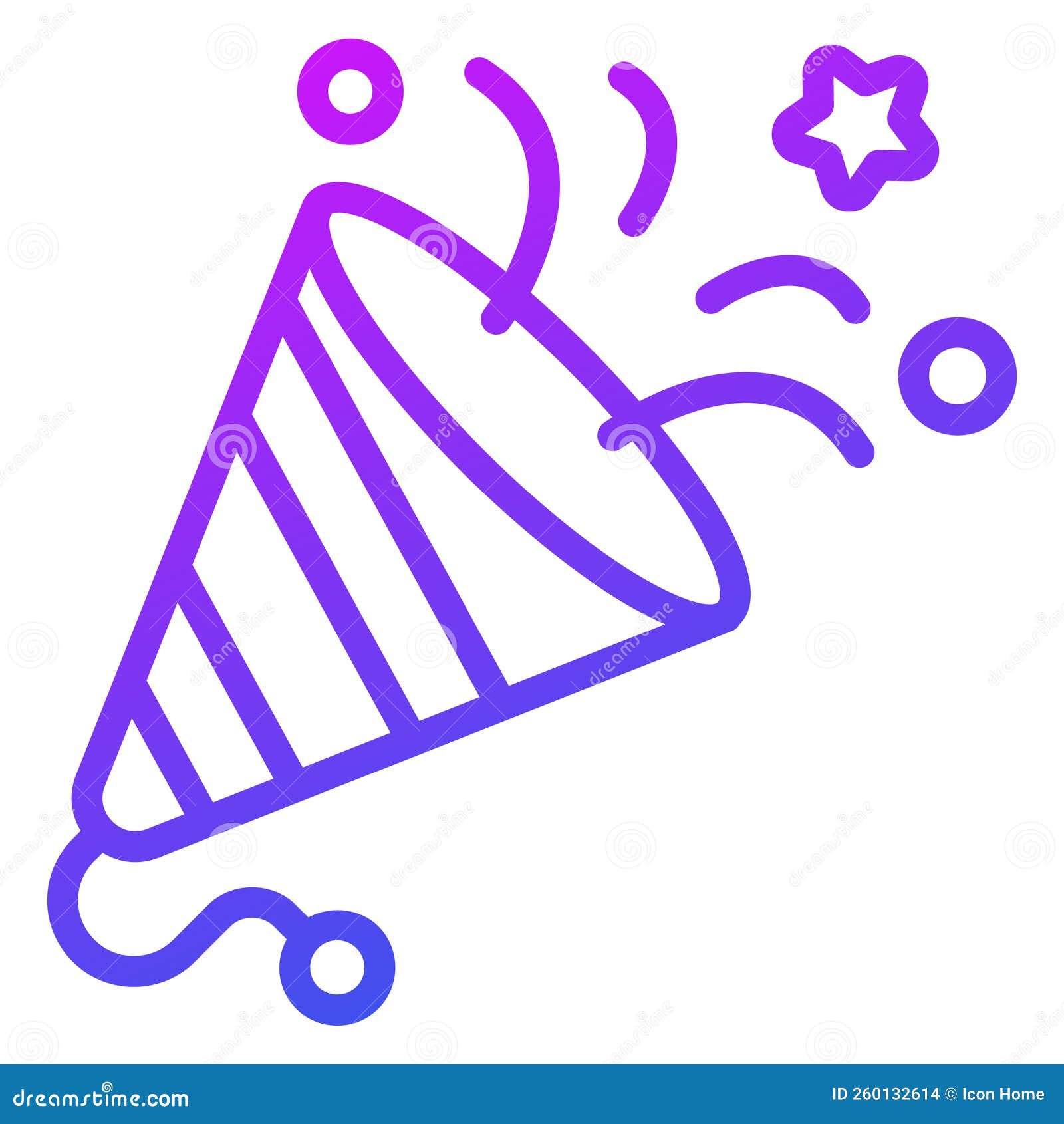 Firework Line Icon, Christmas and Celebrations. Outline Symbol ...