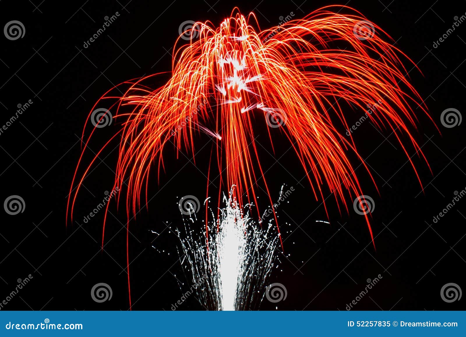Firework stock image. Image of time, night, long, white - 52257835