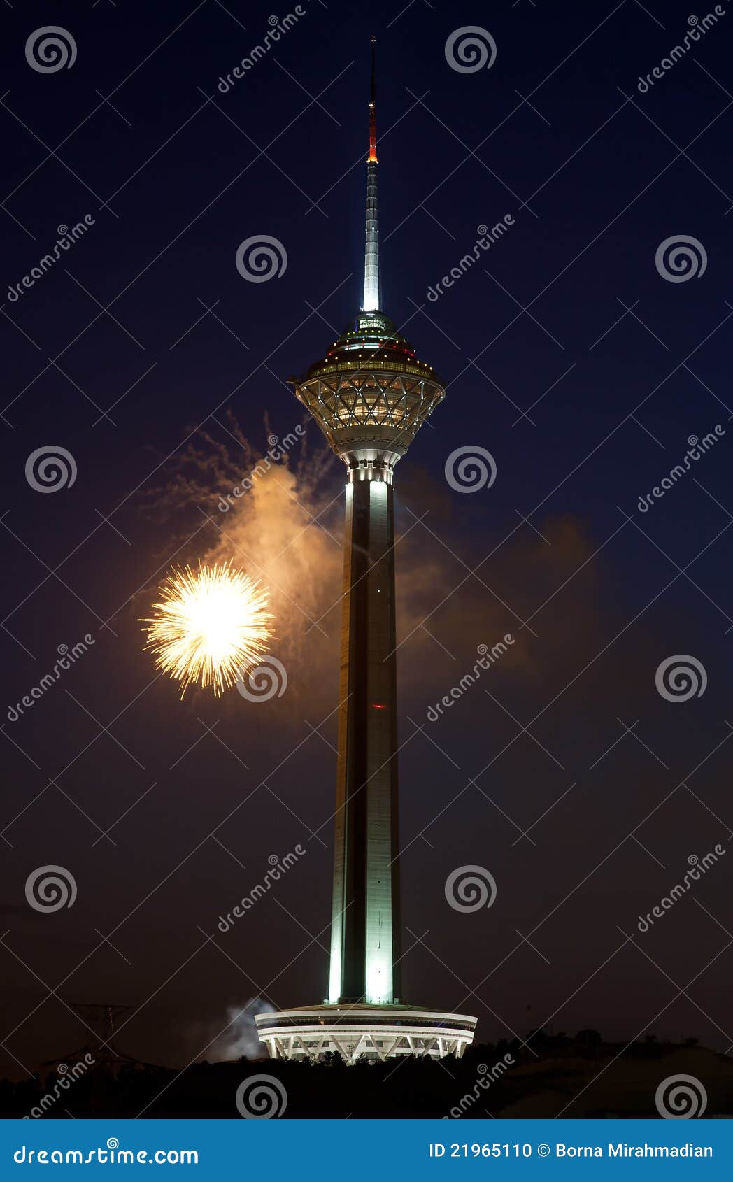 Milad Tower Also Known As The Tehran Tower Is A Multi-purpose Tower In ...