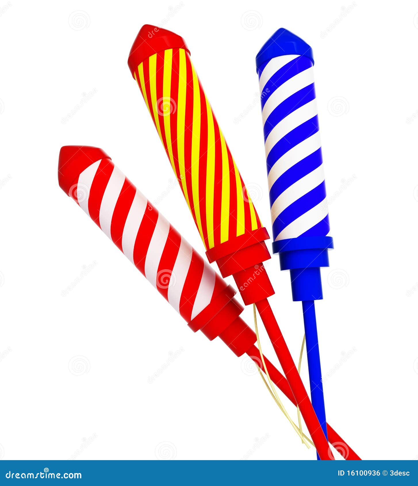 Firework Rockets Stock Photography | CartoonDealer.com #16100936