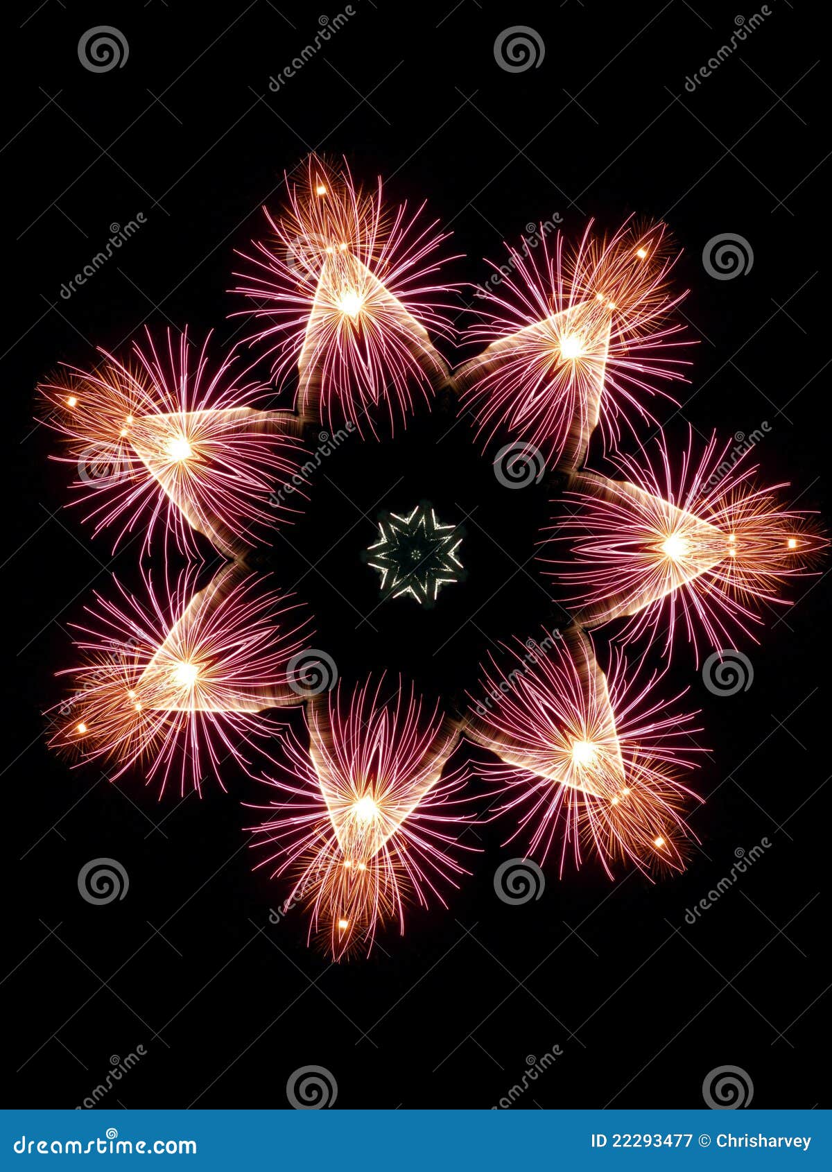 Firework Snowflake stock image. Image of evening, celebration - 22293477