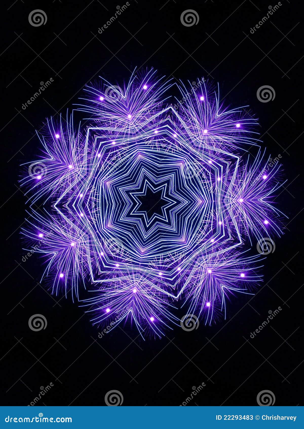 Firework Snowflake stock image. Image of light, colors - 22293483