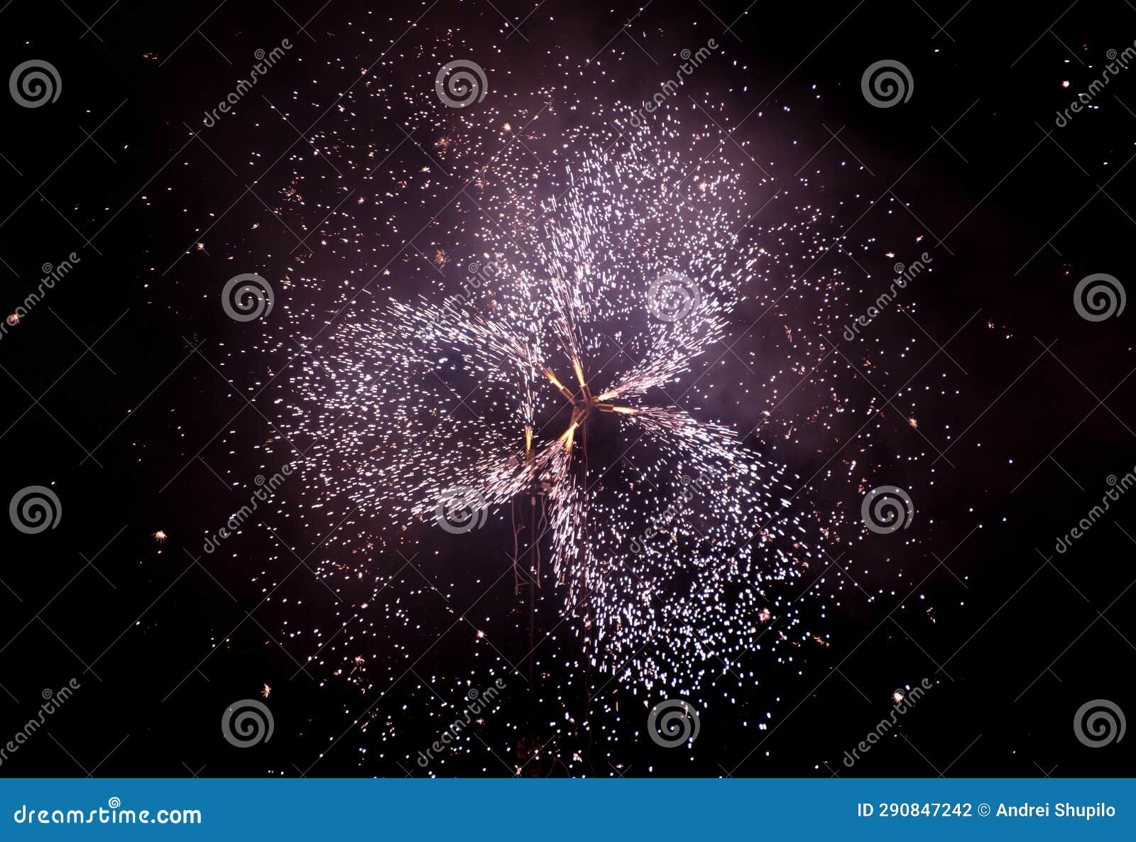 Firework Sparks at Night. Background Stock Photo - Image of fireworks ...