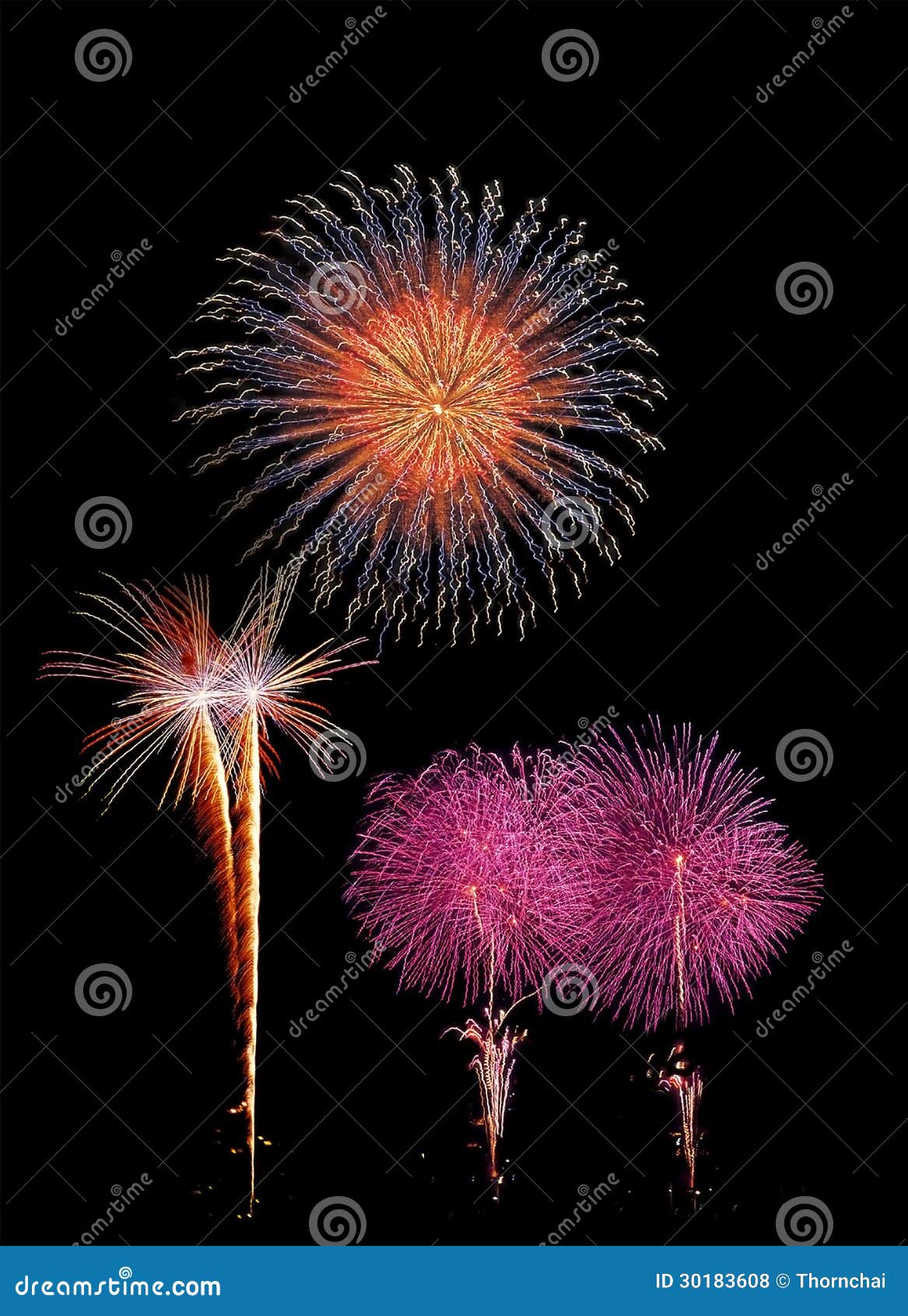 Firework stock photo. Image of firework, jubilate, fire - 30183608
