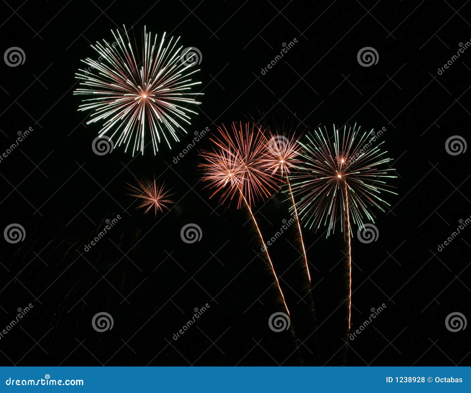 Fireworks stock photo. Image of fireworks, celebrating - 1238928