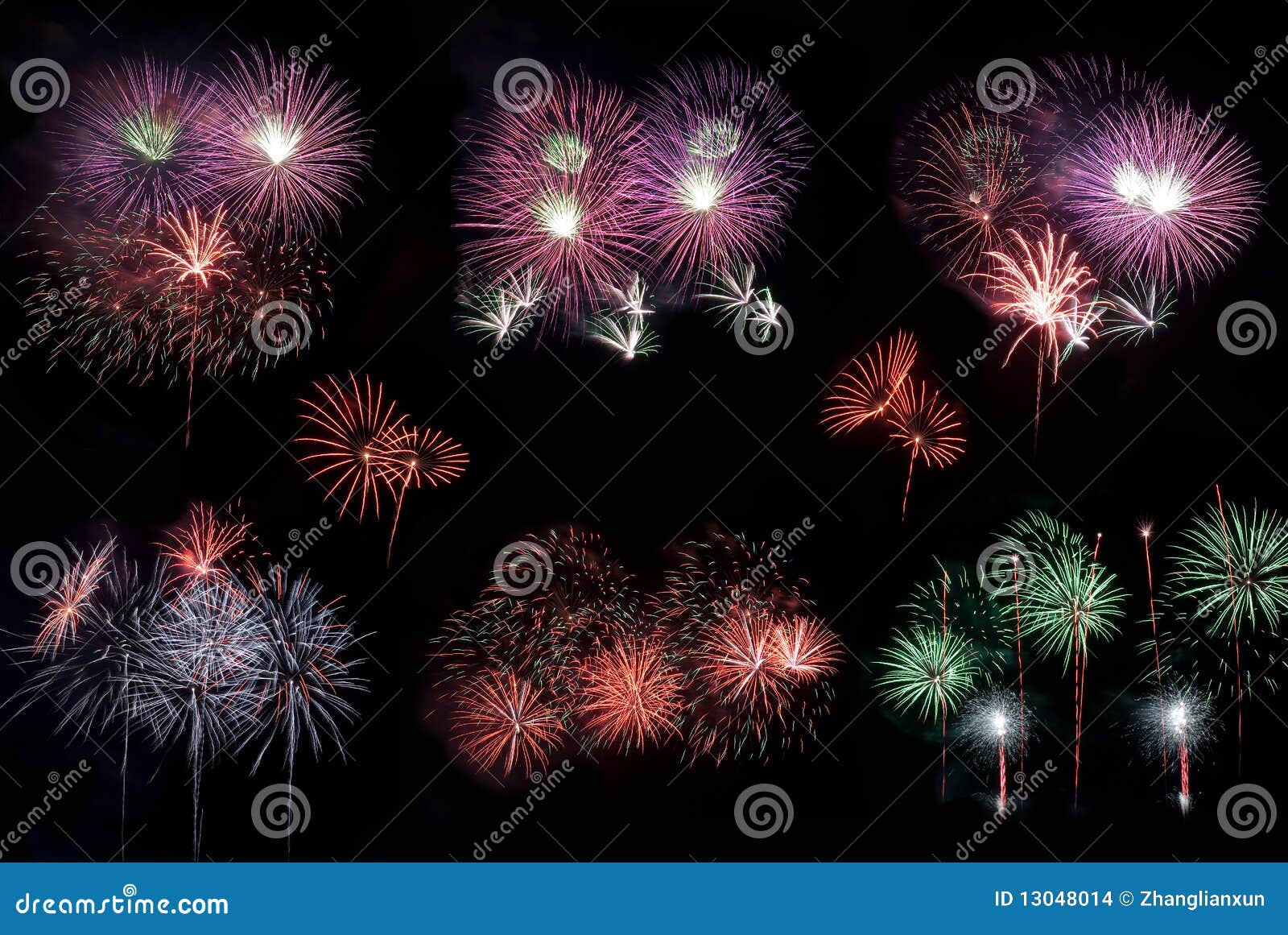 Fireworks stock photo. Image of fire, happy, beautiful - 13048014