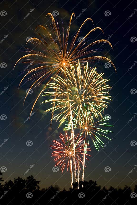 Fireworks stock image. Image of action, blast, color - 13191769