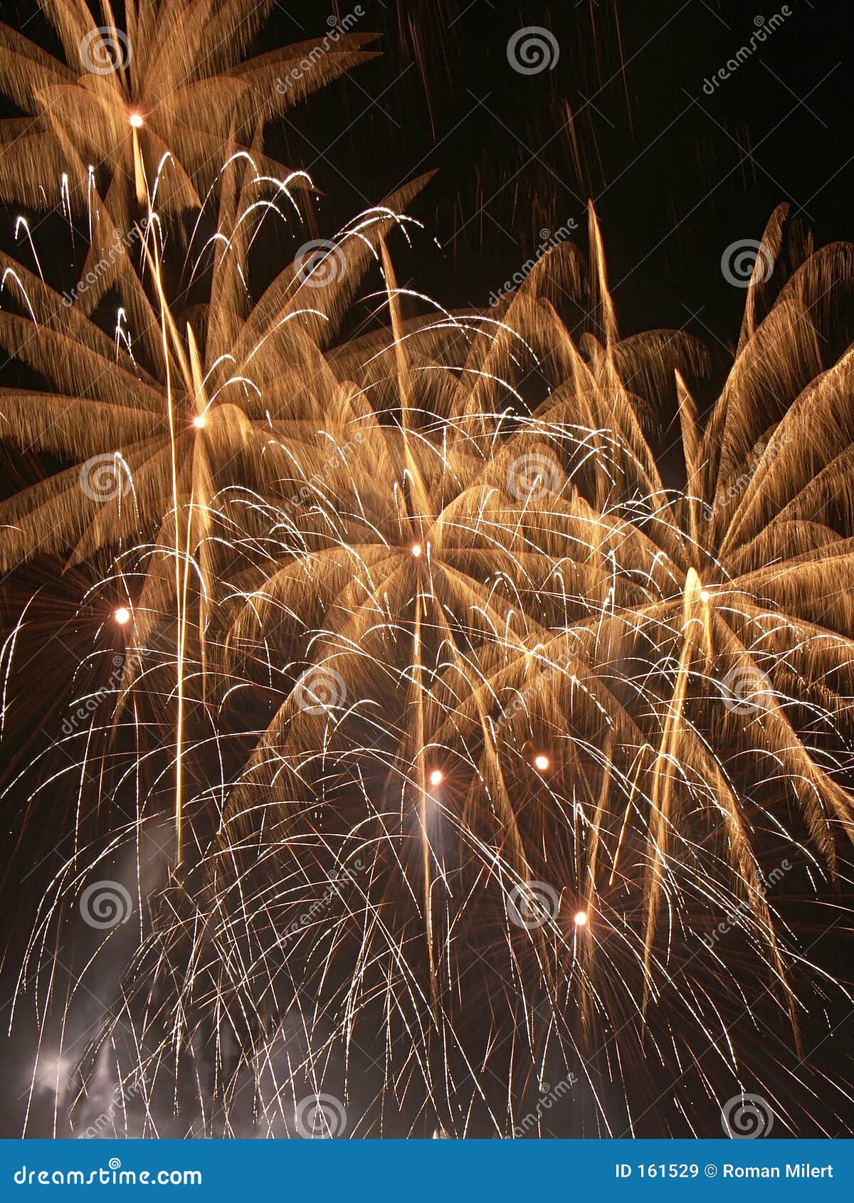 Fireworks stock image. Image of varied, holiday, rockets - 161529
