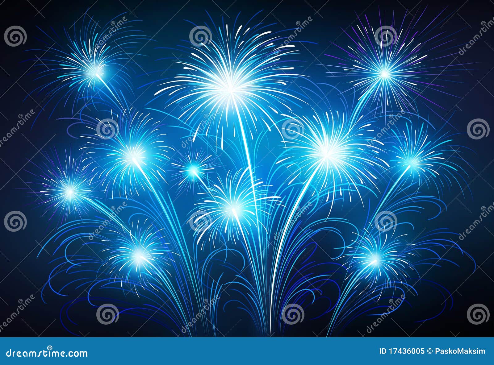Fireworks Cartoon Vector | CartoonDealer.com #26629323