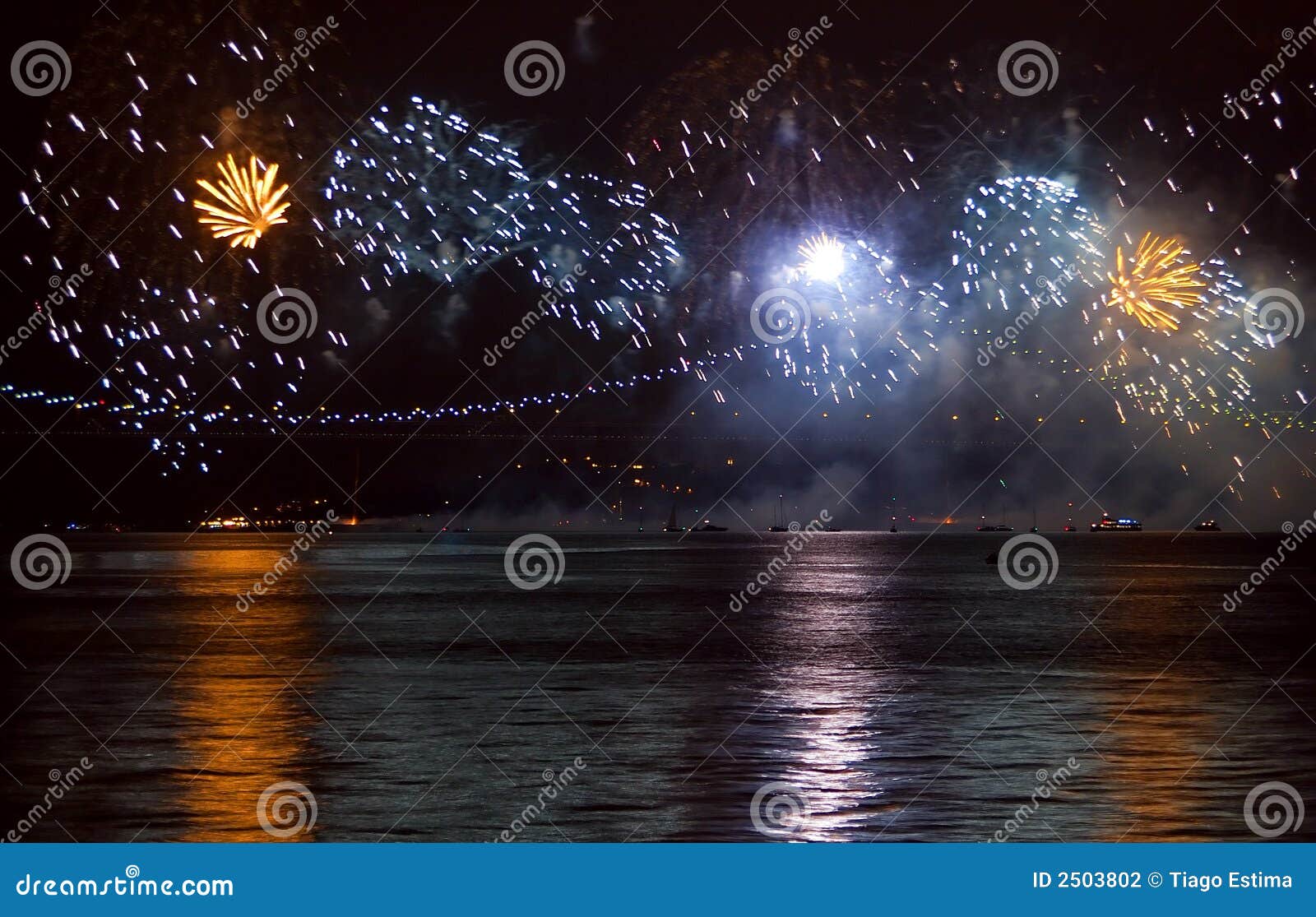 Fireworks stock photo. Image of party, independence, celebration - 2503802