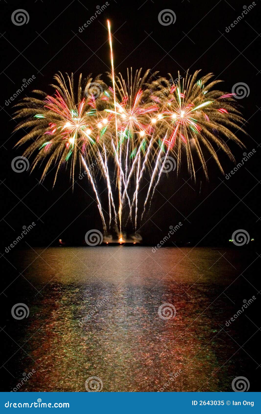 Fireworks stock image. Image of pyro, explosion, rocket - 2643035