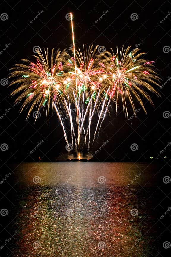 Fireworks stock image. Image of pyro, explosion, rocket - 2643035