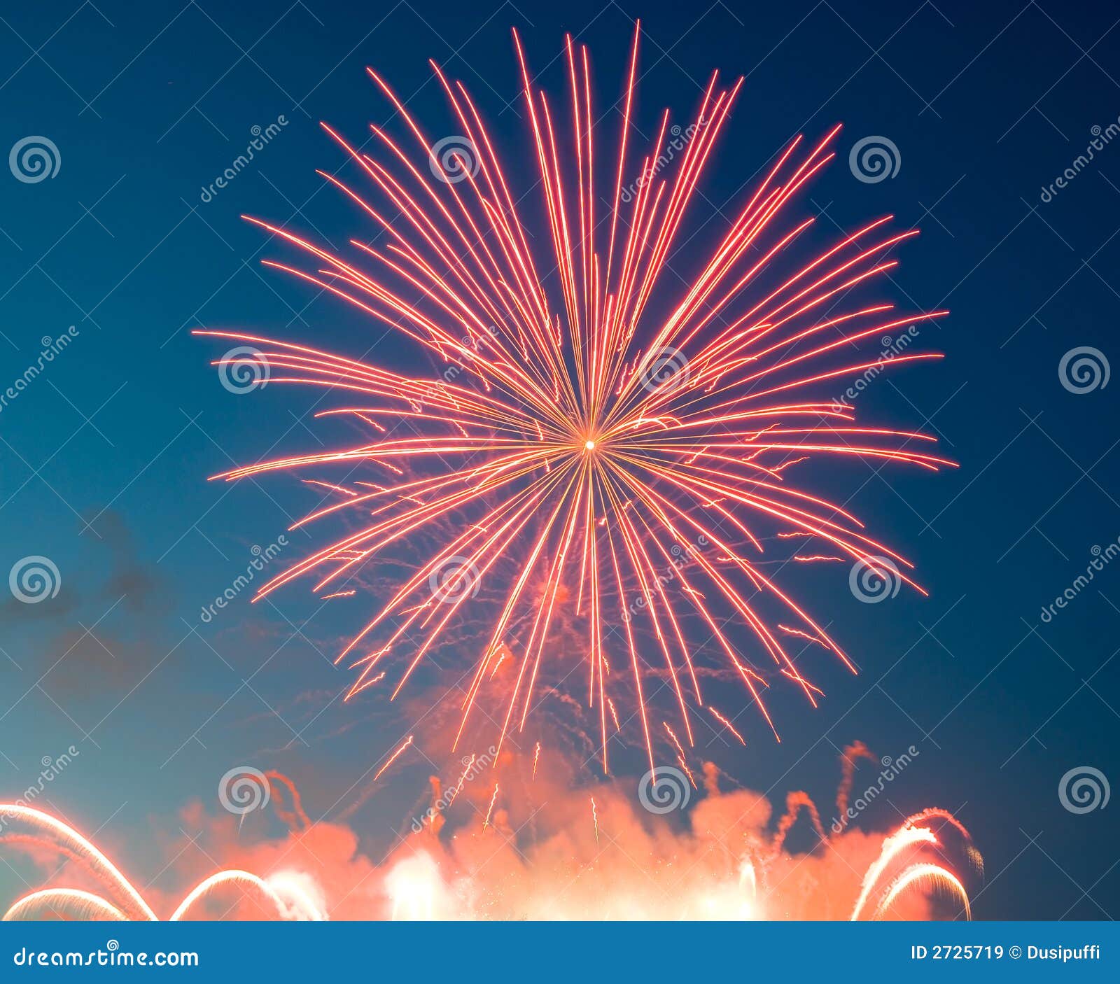 Fireworks stock image. Image of fireball, explode, pyrotechnics - 2725719