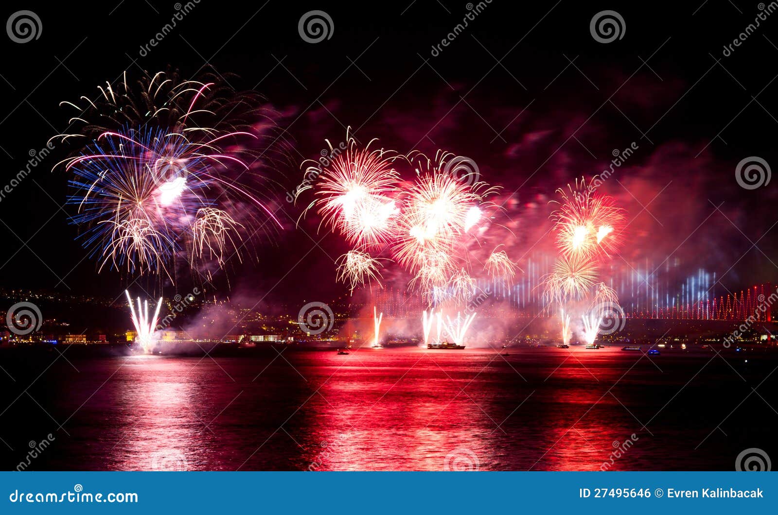 Fireworks editorial photo. Image of ekim, firework, anniversary - 27495646