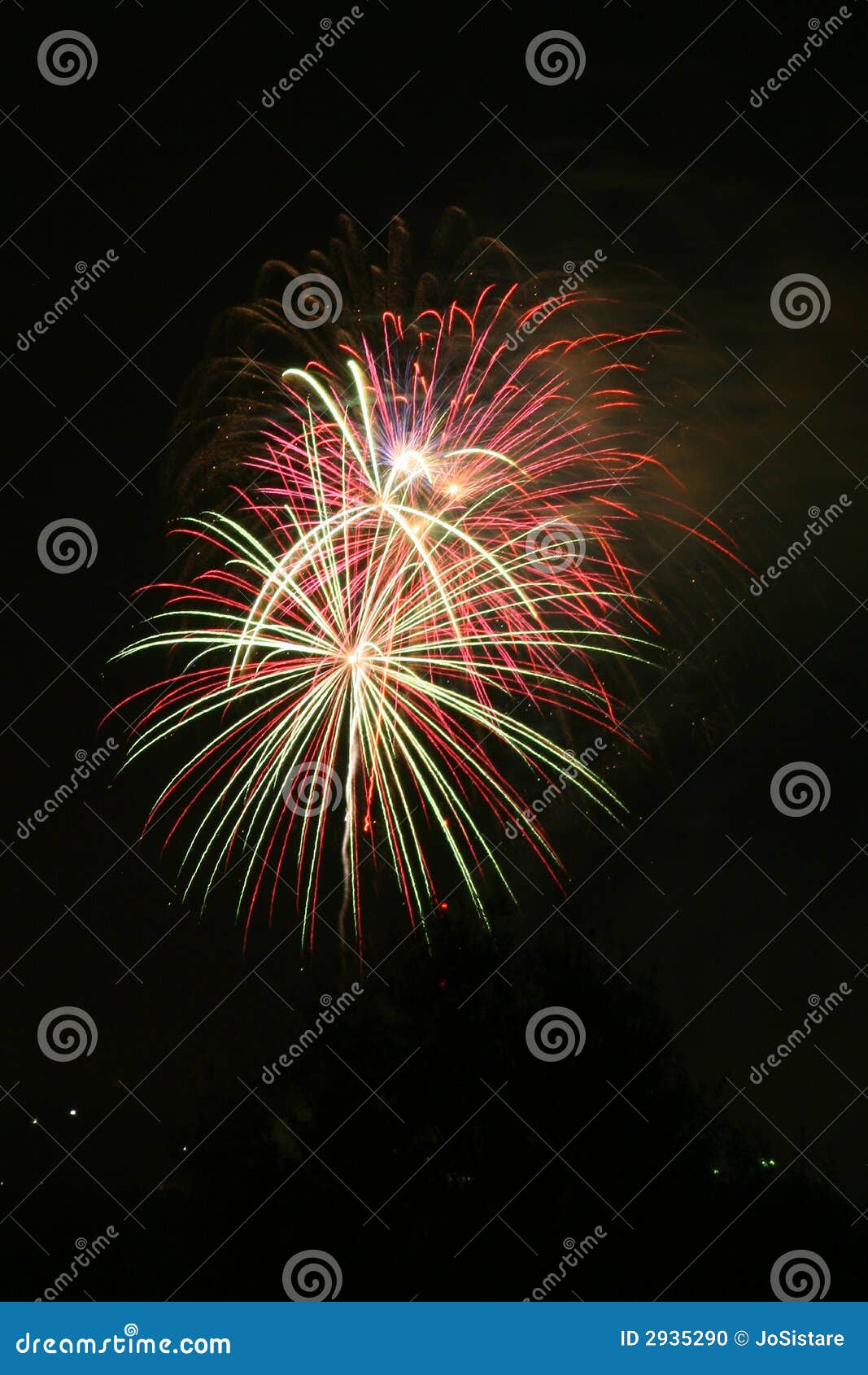 Fireworks stock photo. Image of july, firework, rocket - 2935290