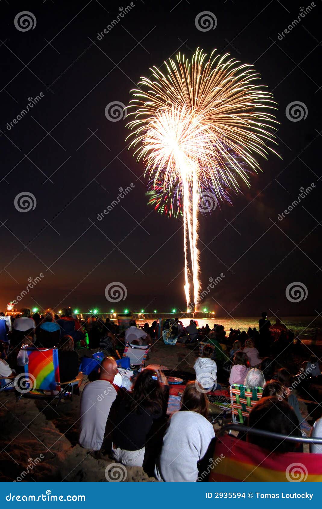 Fireworks stock photo. Image of flare, abstract, design - 2935594