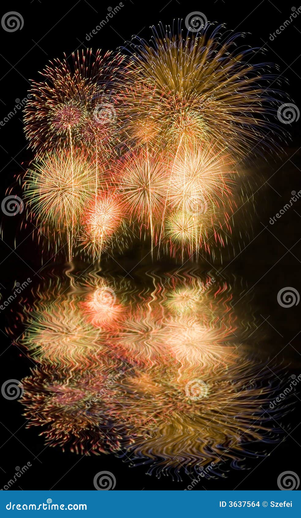 Fireworks stock photo. Image of finale, calendar, beautiful - 3637564
