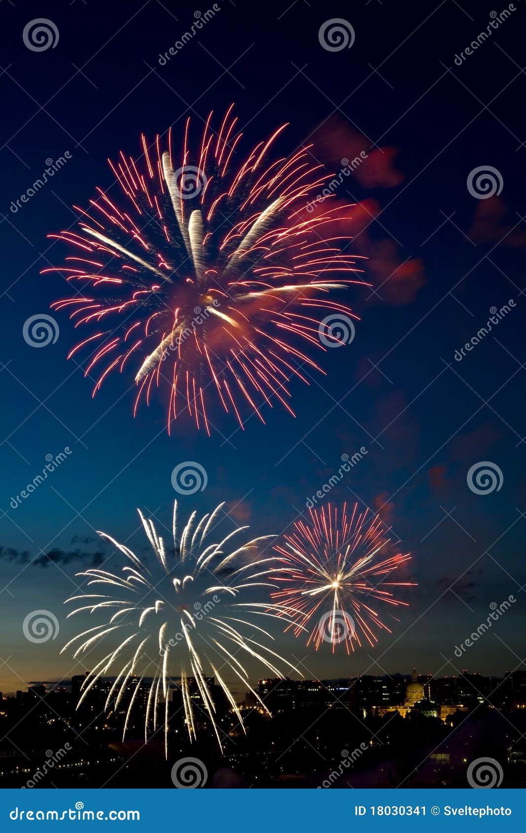 Fireworks 5 stock image. Image of fire, canada, bang - 18030341