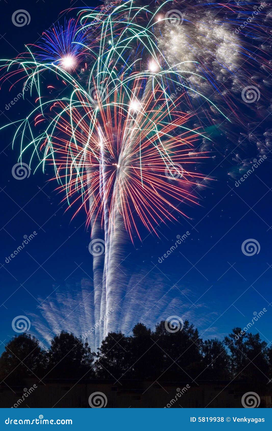 Fireworks stock photo. Image of fireworks, july, firecrackers - 5819938