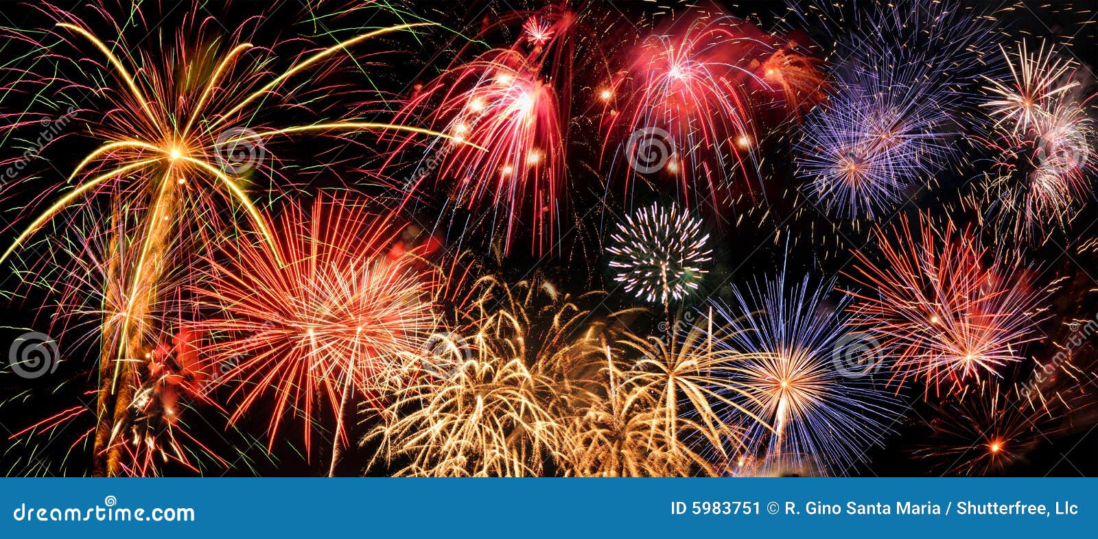 Fireworks stock image. Image of independence, black, celebration - 5983751