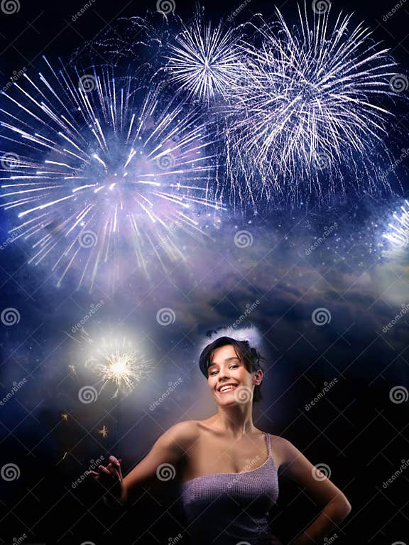 Fireworks stock photo. Image of firework, holiday, celebrate - 7035684