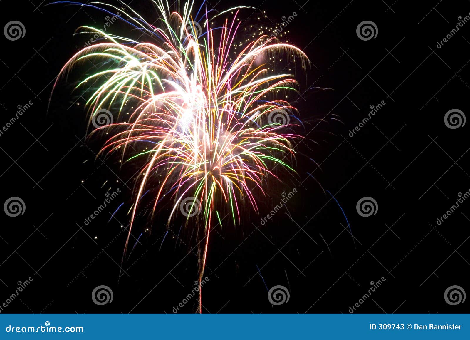 Fireworks 8 stock image. Image of year, fire, festive, boom - 309743