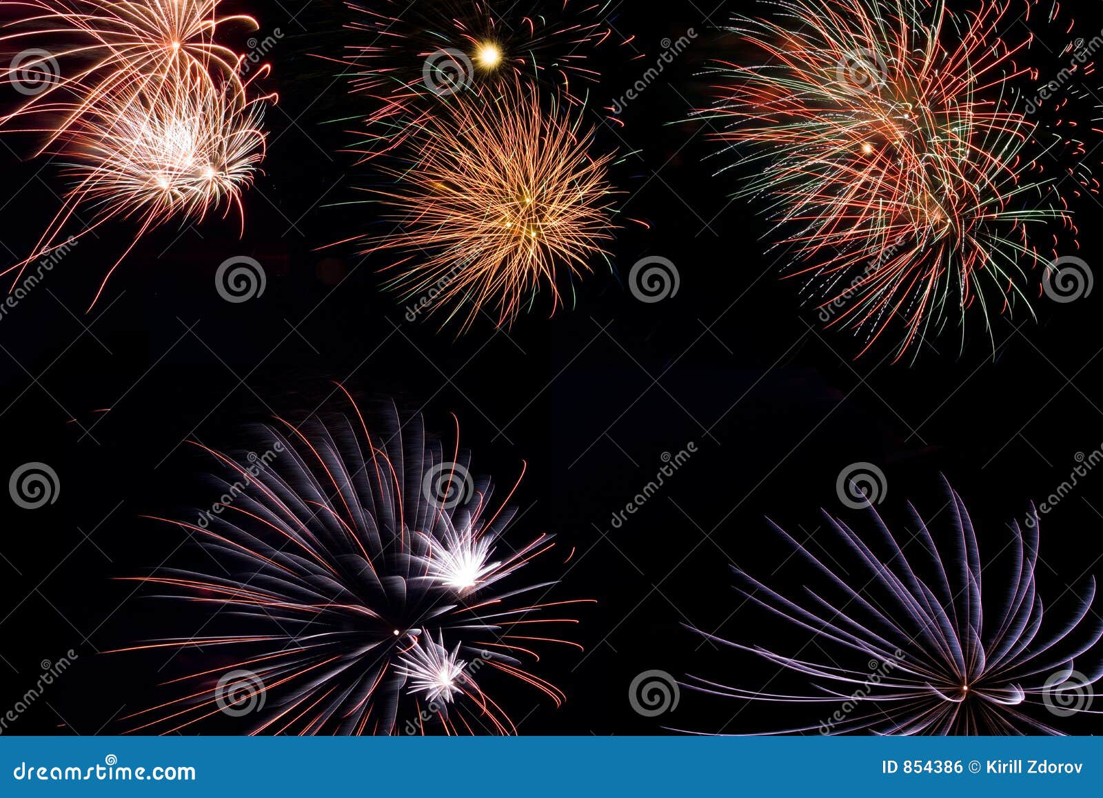 Fireworks stock photo. Image of christmas, fireworks, explosive - 854386
