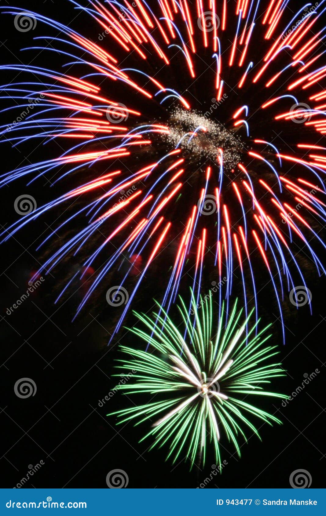 Fireworks stock image. Image of national, explosive, flare - 943477