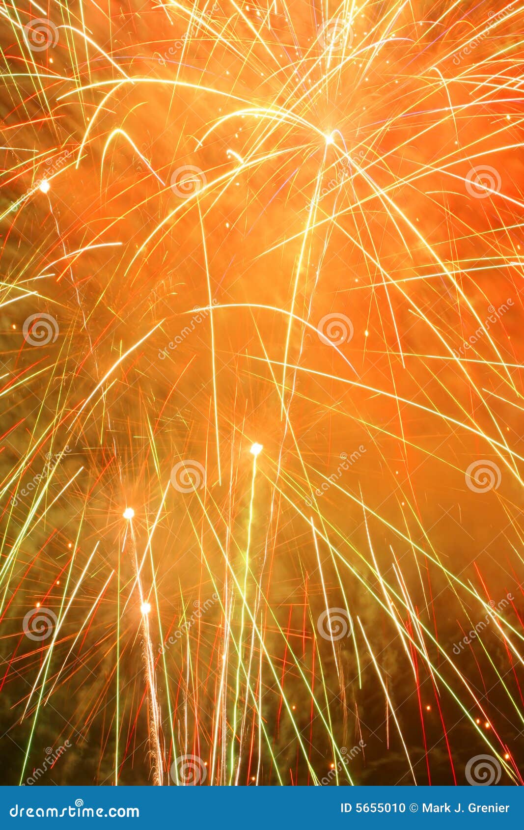 Fireworks Abstract stock photo. Image of background, july - 5655010