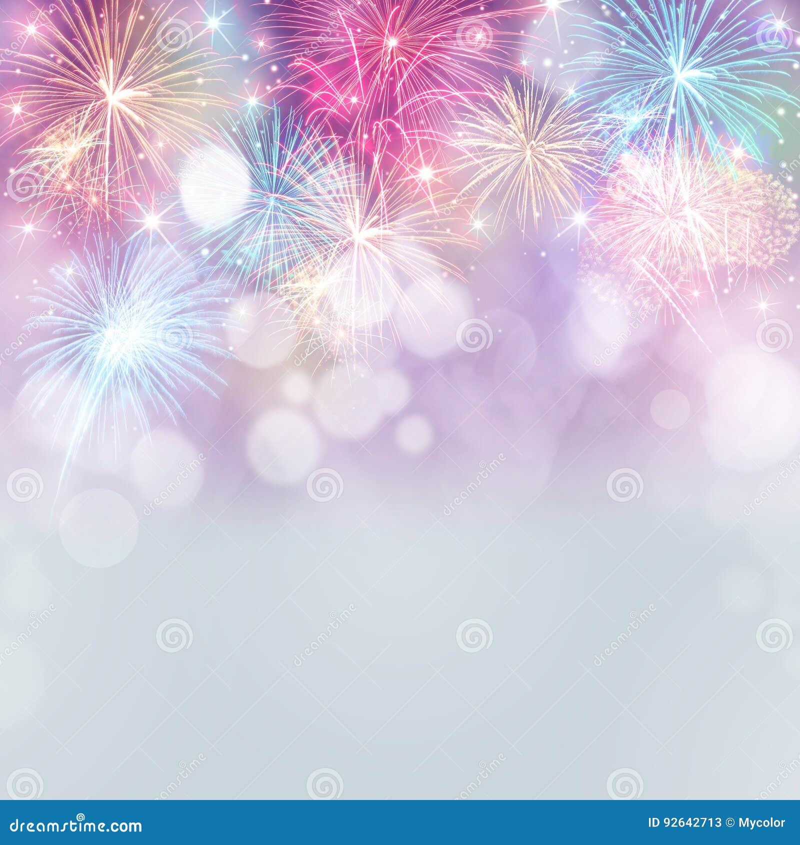 Fireworks background stock illustration. Illustration of festival ...