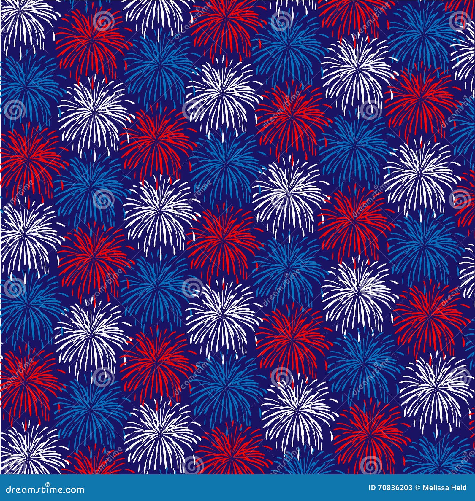Fireworks Background Pattern Stock Illustration - Illustration of ...