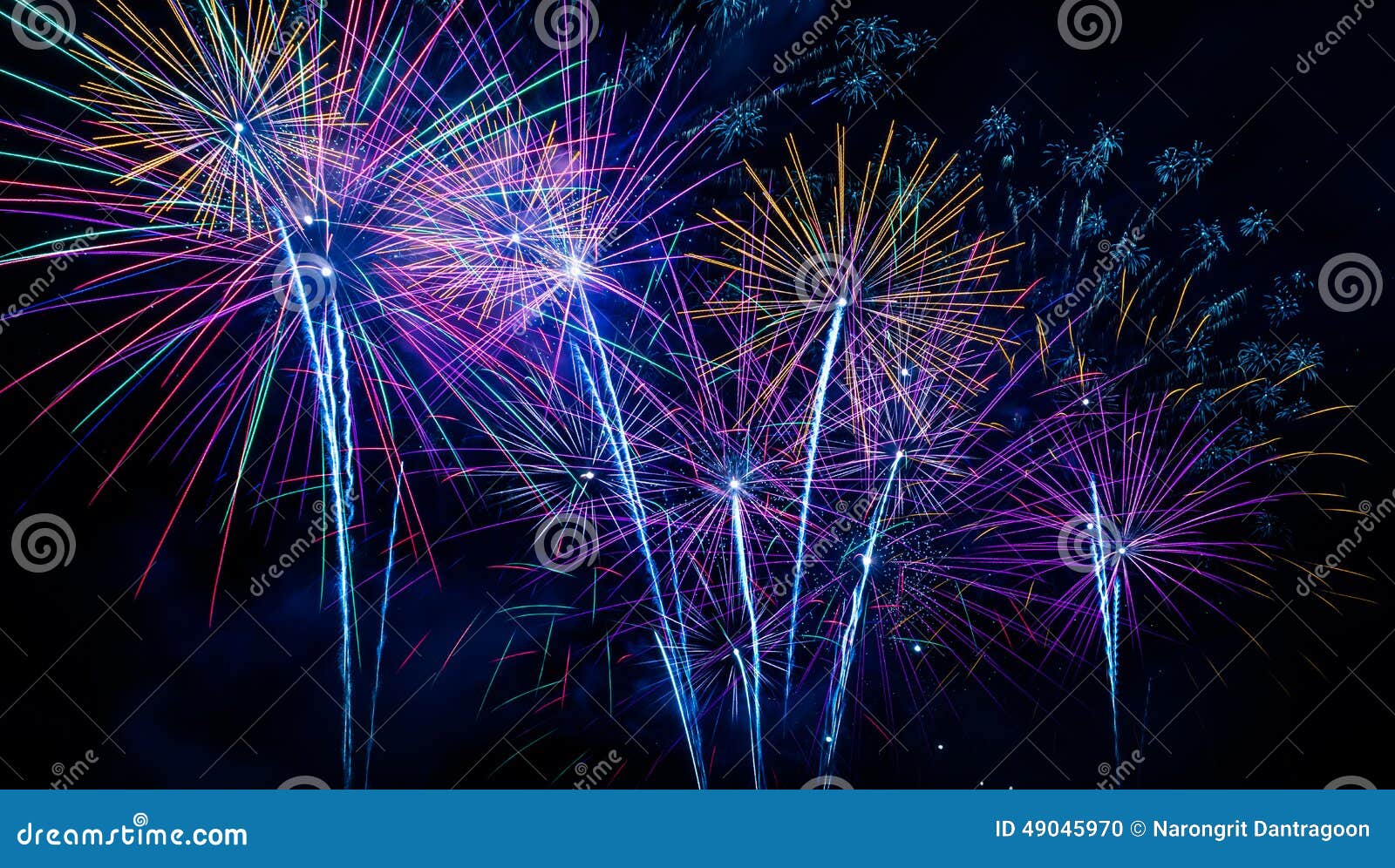 Fireworks stock photo. Image of bang, blast, display - 49045970