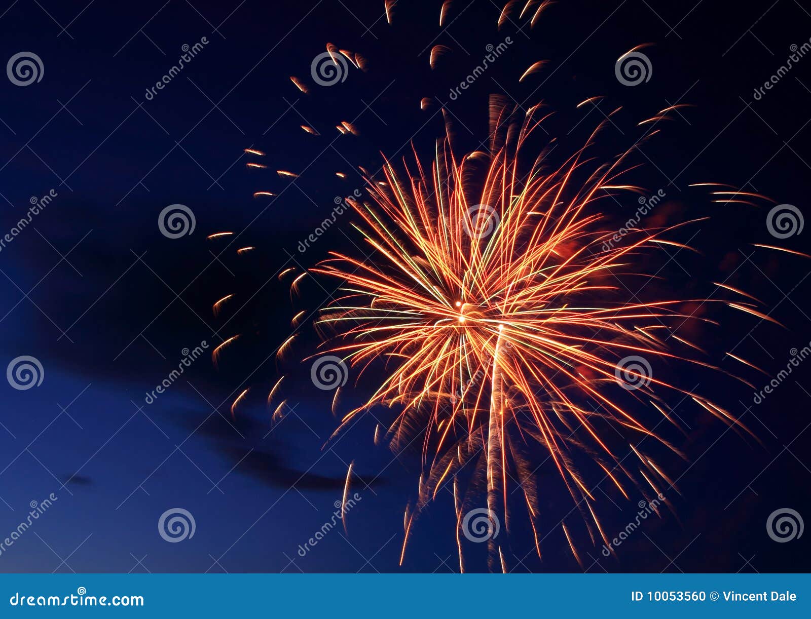 Fireworks Burst stock photo. Image of fireworks, detonation - 10053560