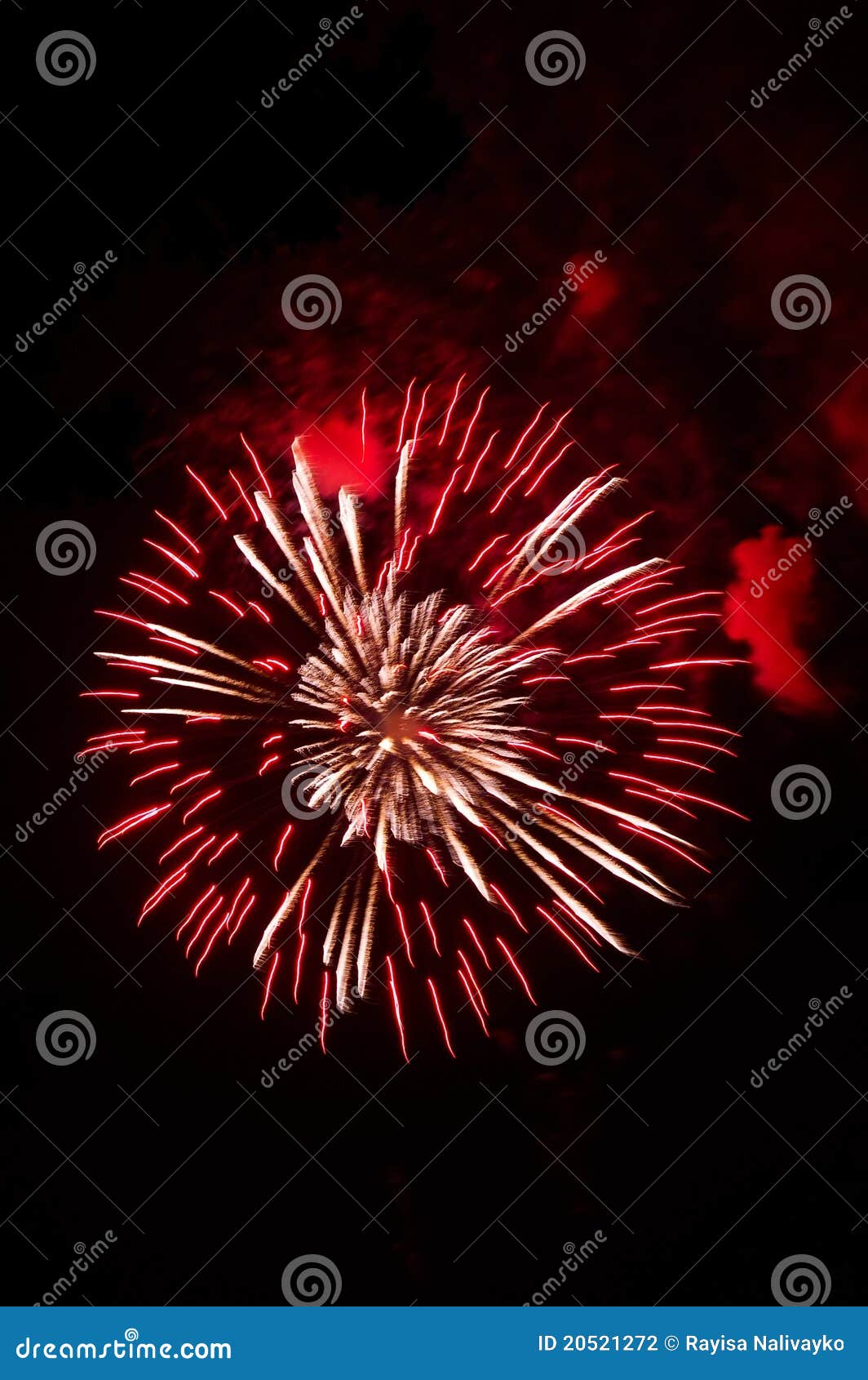 Fireworks burst stock photo. Image of event, july, burst - 20521272